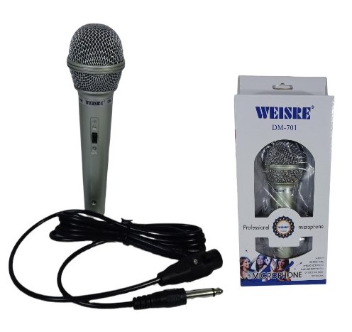 MICROFONO CON CABLE DYNAMIC DM-701